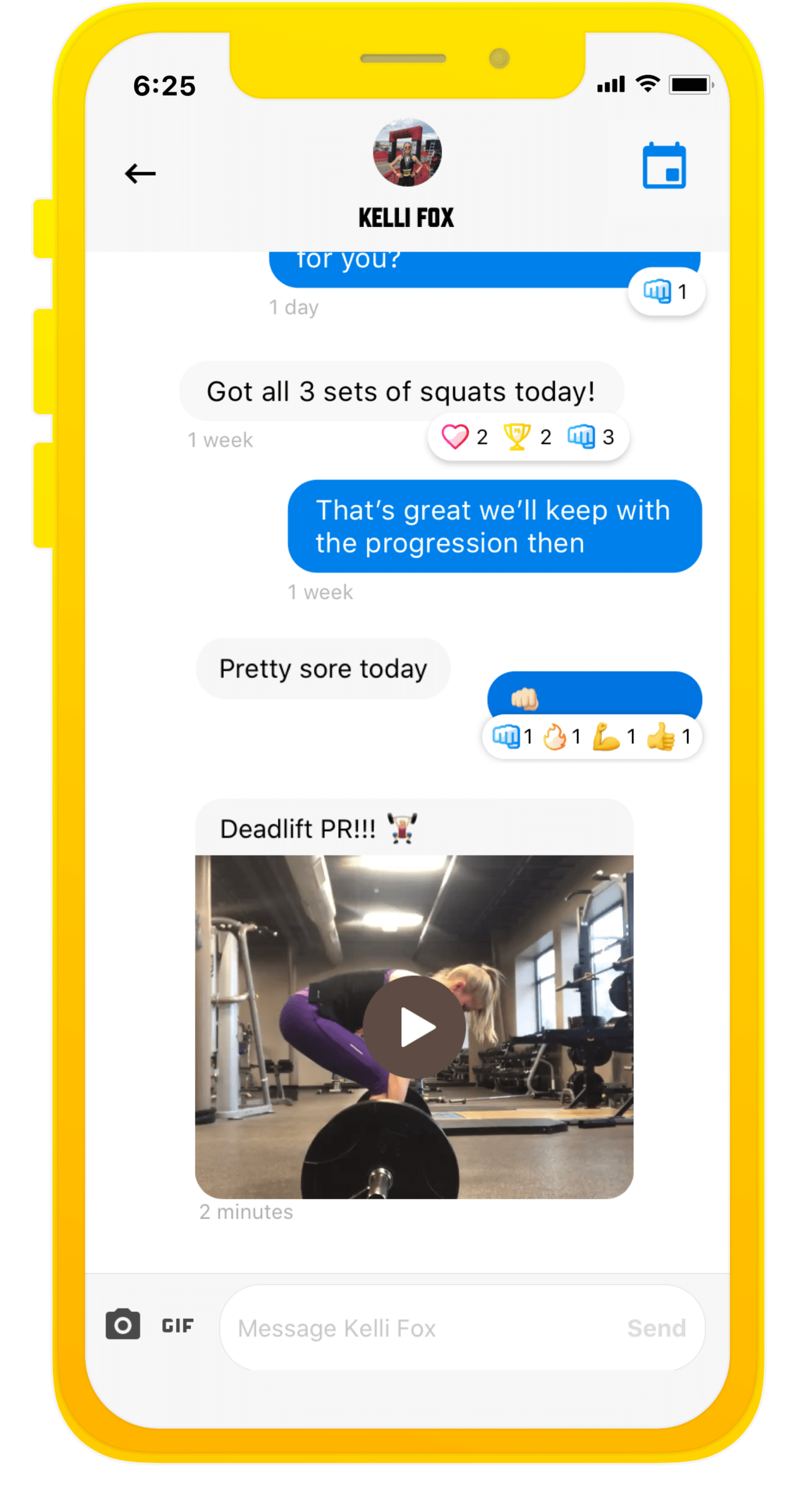 TrainHeroic Chat | Modern Messaging for Coaches and Athletes