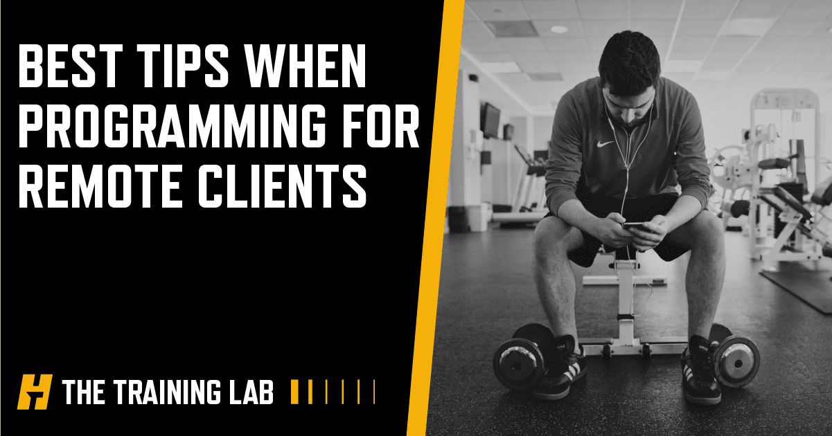 Remote Athlete Training Program | Considerations for the Online Athlete