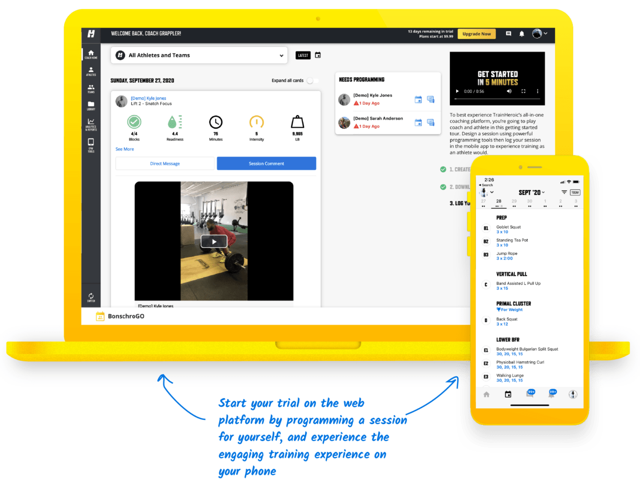 Getting Started | TrainHeroic