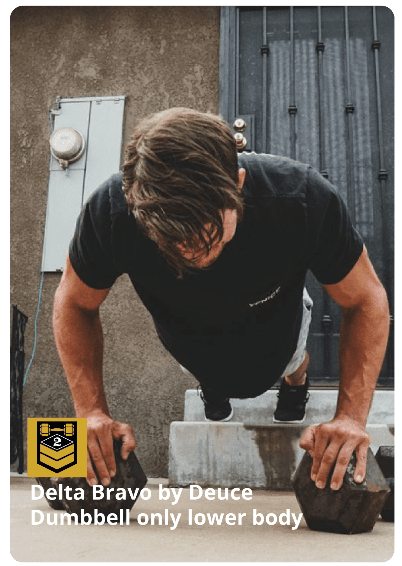 Dumbbell only workout - Delta bravo by deuce gym | TrainHeroic